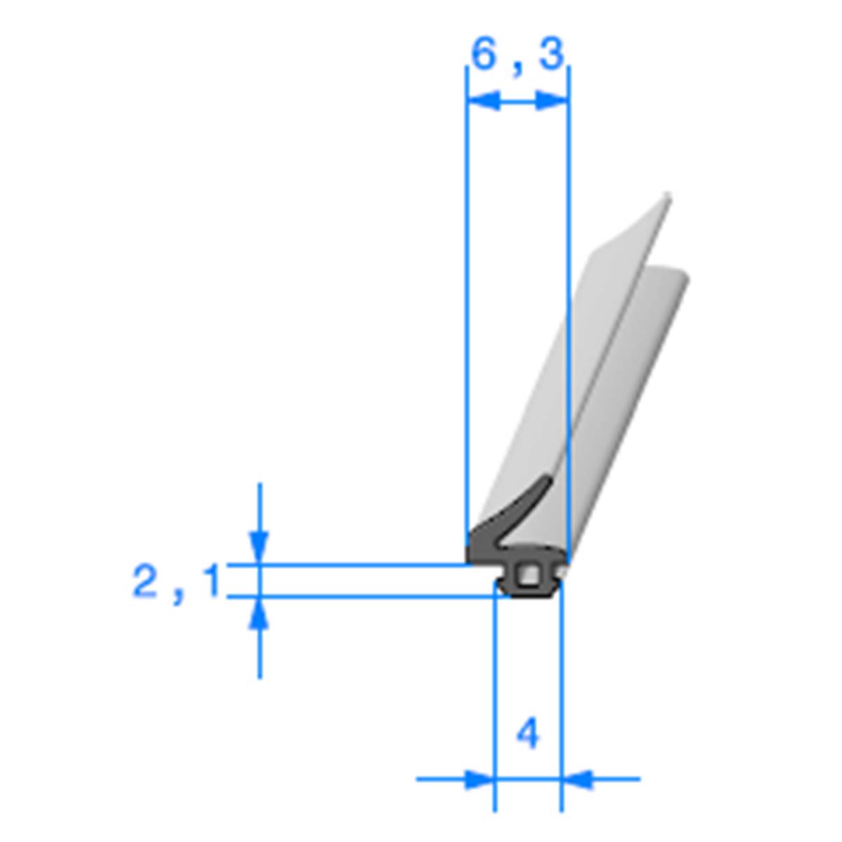 Joint de Rainure Caoutchouc - Labbé CCM