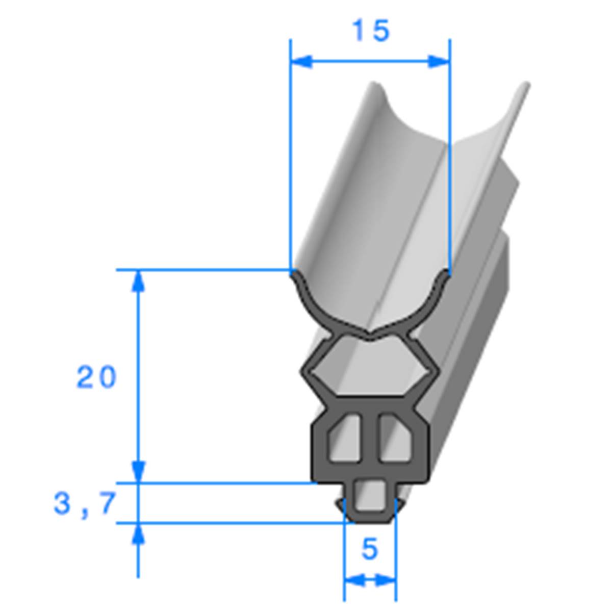 Joint de Rainure Caoutchouc - Labbé CCM