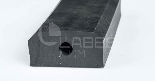 Butoir de Quai Caoutchouc - 40x25mm Trou 10mm | Labbé CCM